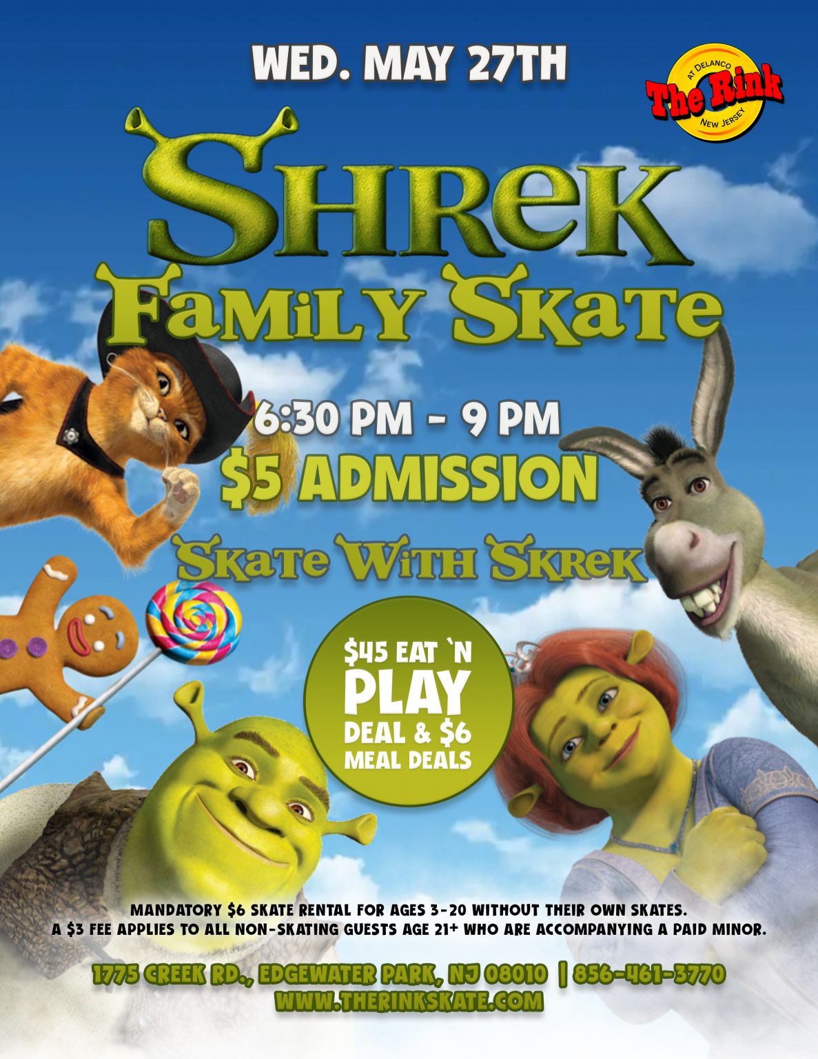 The Rink Skate | Roller Skating Rink in Edgewater Park, NJ